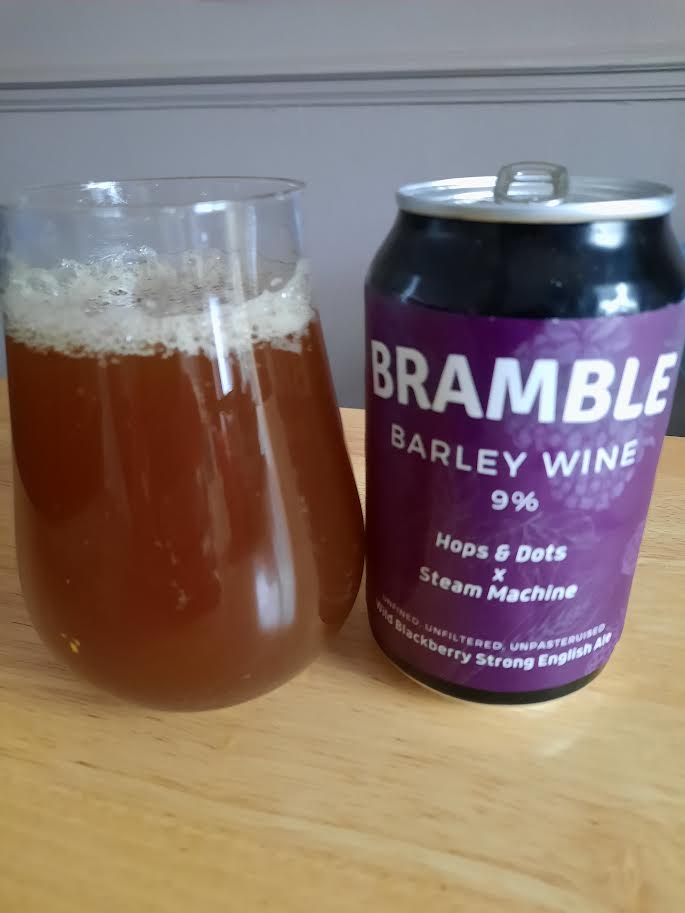 Hops & Dots X Steam Machine Bramble Barley Wine (9% ABV) – The|Eternal ...