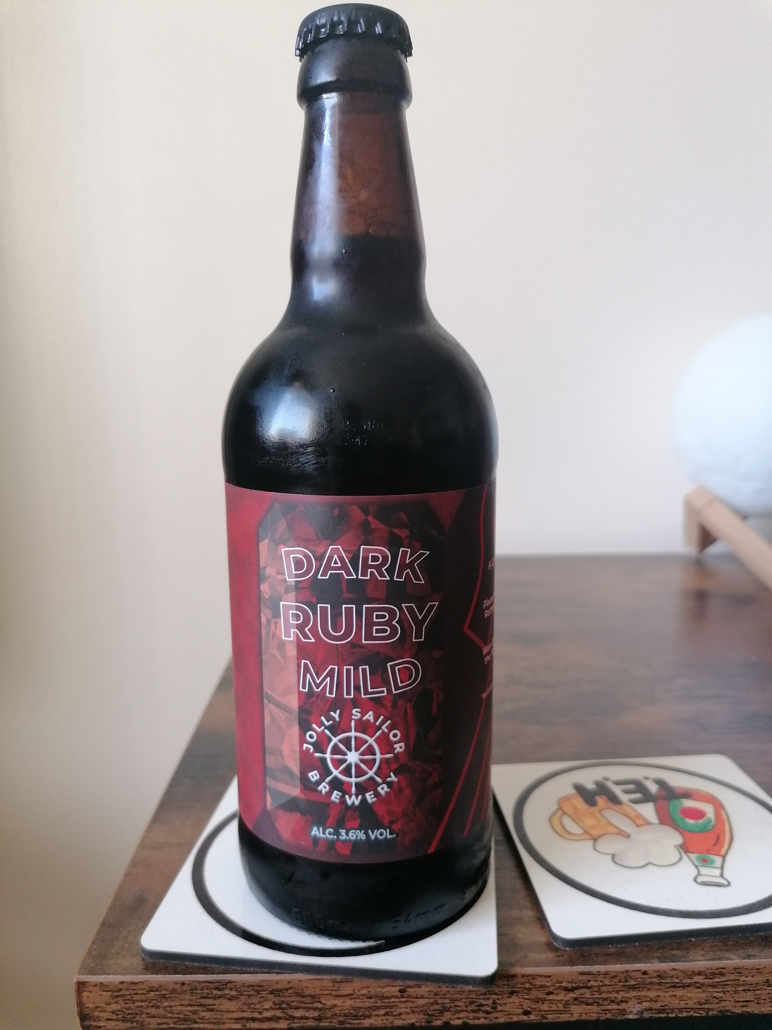 Jolly Sailor Brewery – Dark Ruby Mild (3.6% ABV) – The|Eternal|Hoptimitsts